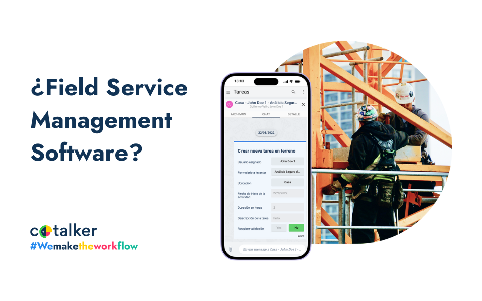 ¿Qué es un Field Operation Software?