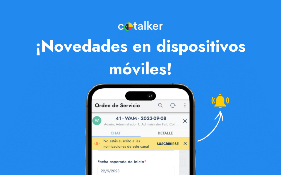 Conoce lo último en Cotalker, ahora en tus dispositivos móviles