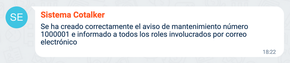 Cotalker ️ SAP: Creación de Avisos